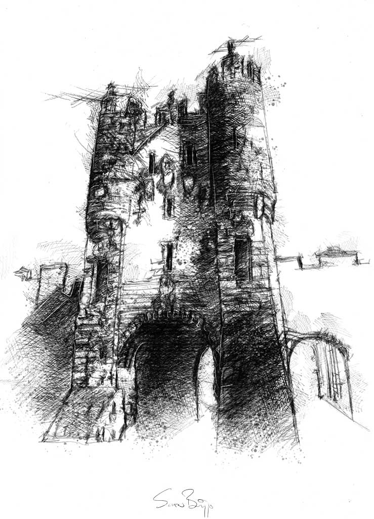Original York Micklegate sketch | SeanBriggs