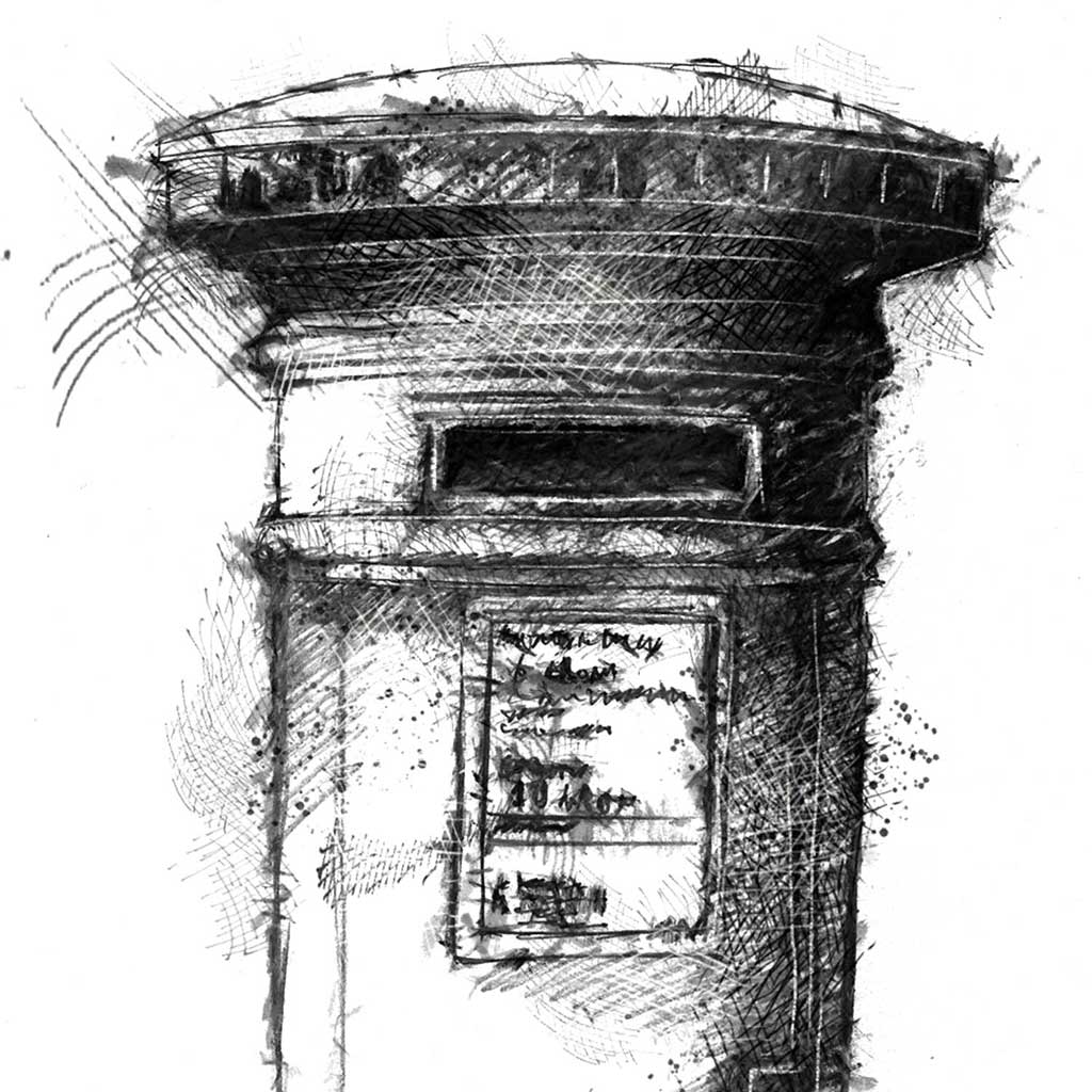 Original Postbox sketch | SeanBriggs
