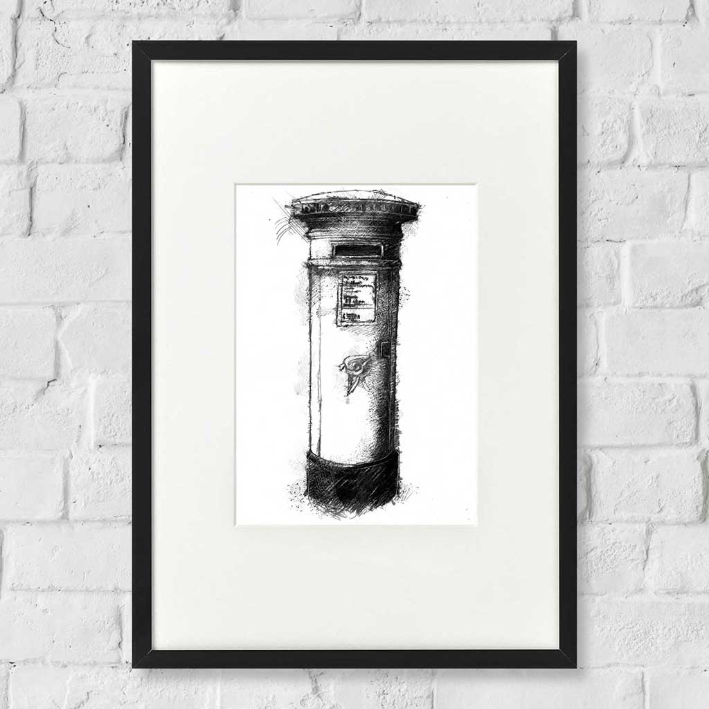Original Postbox sketch | SeanBriggs