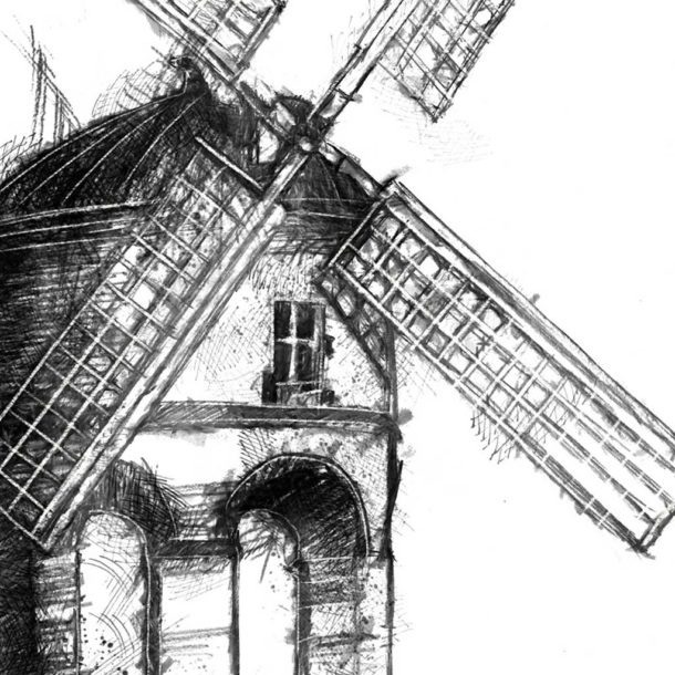 Original Chesterton windmill sketch | SeanBriggs