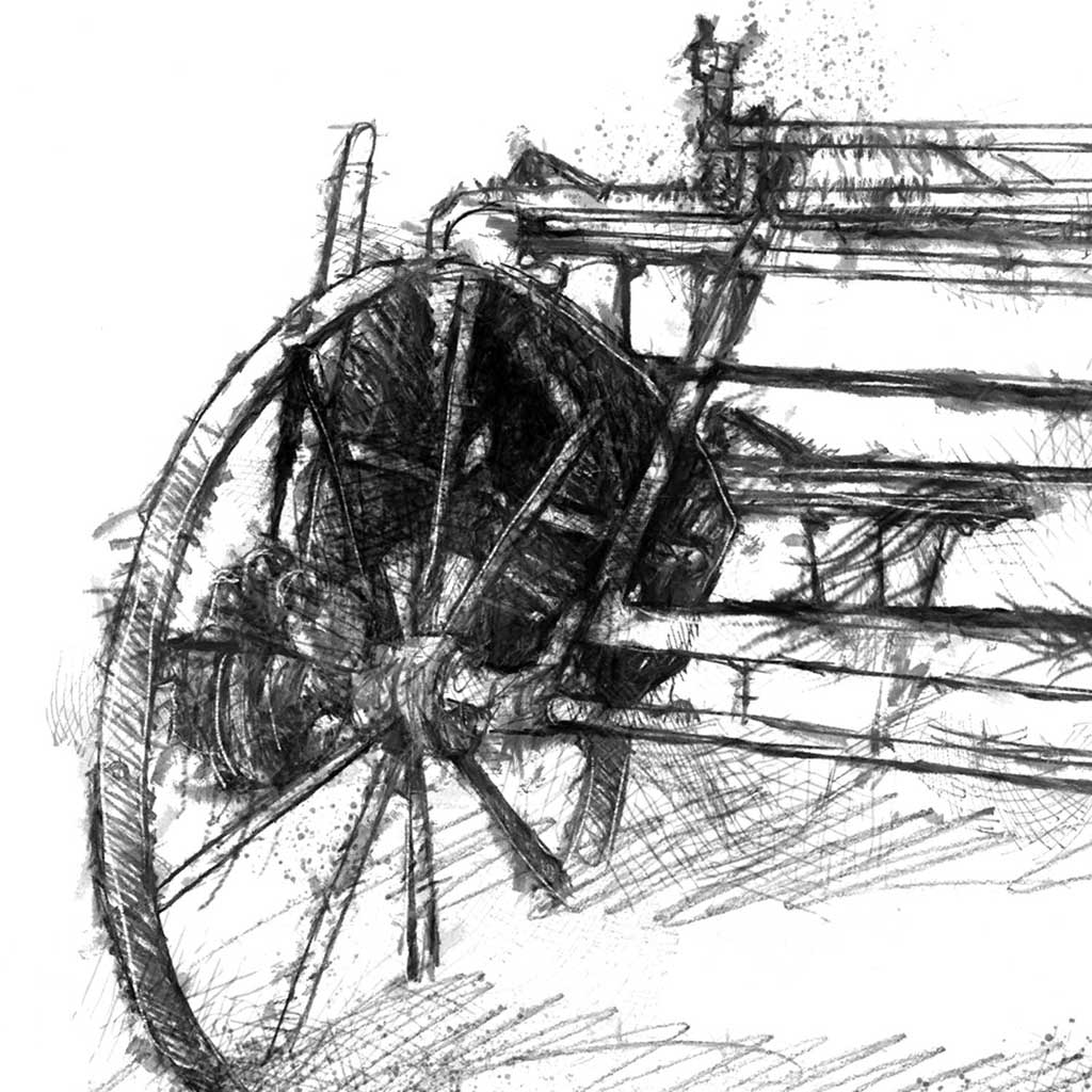 Original Abandoned machine sketch | SeanBriggs