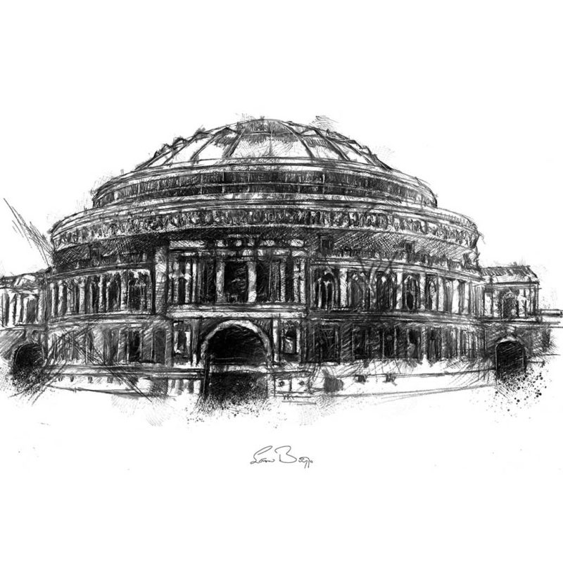 Original Albert Hall sketch | SeanBriggs