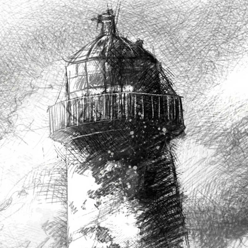 Original Storm lighthouse sketch | SeanBriggs