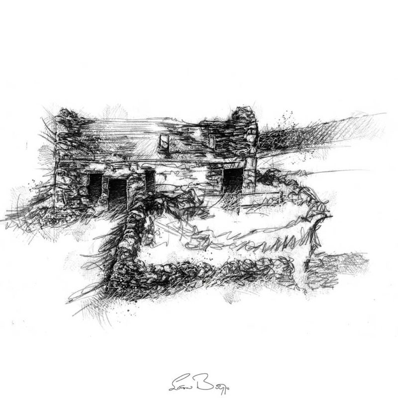 Original Farm ruin sketch | SeanBriggs