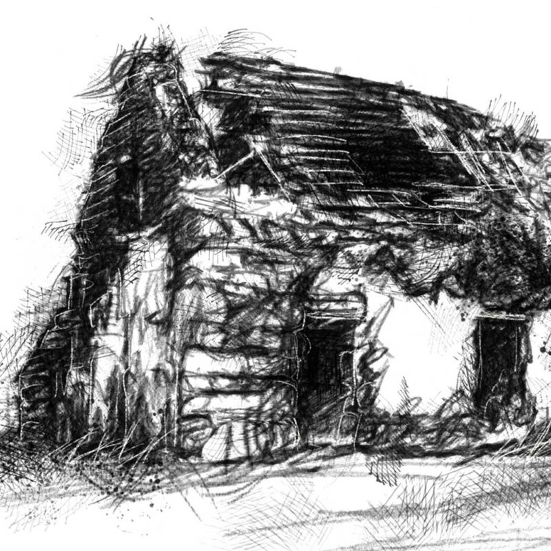 Original Farm ruin sketch | SeanBriggs