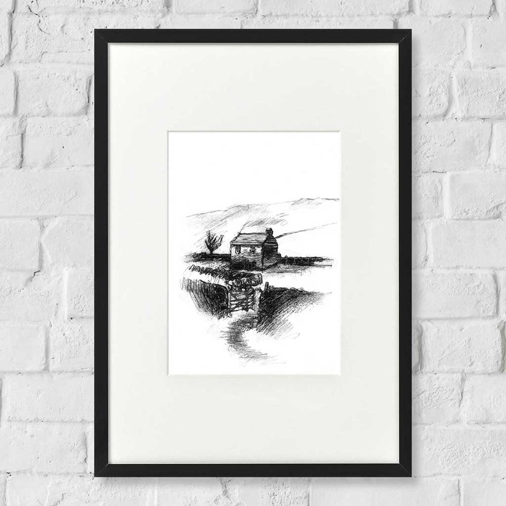 Original Small cottage sketch | SeanBriggs