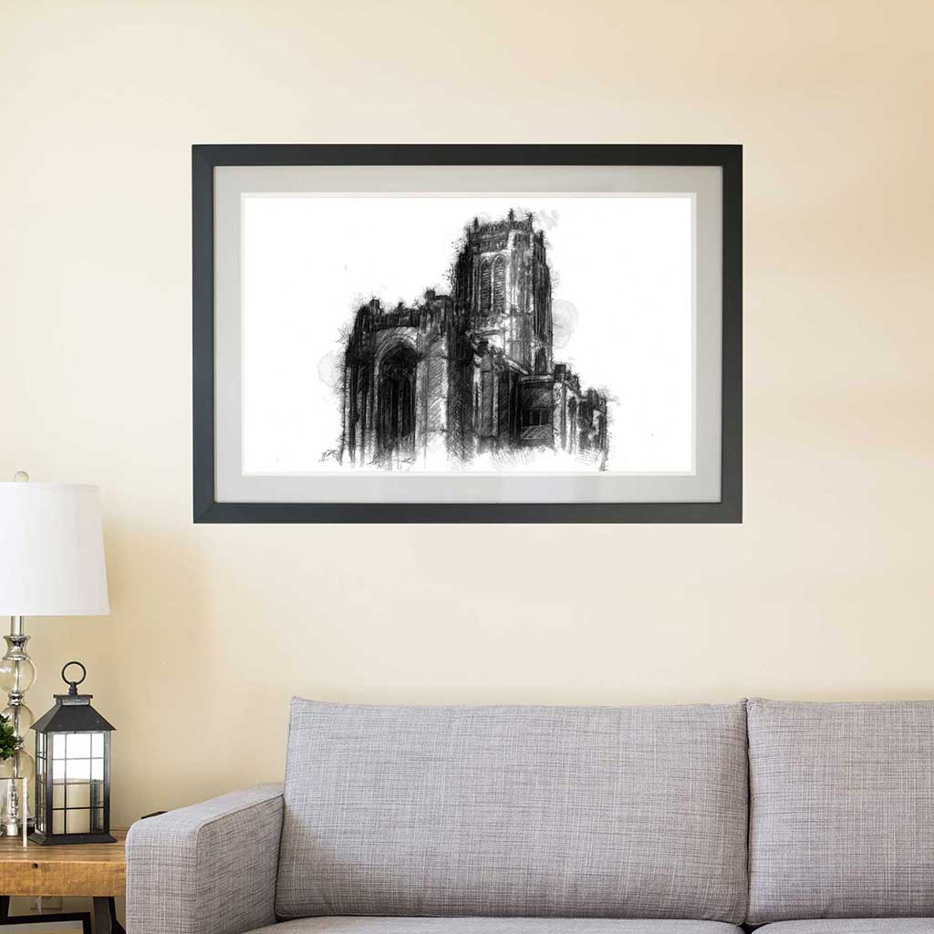 Original Anglican cathedral Liverpool sketch | SeanBriggs