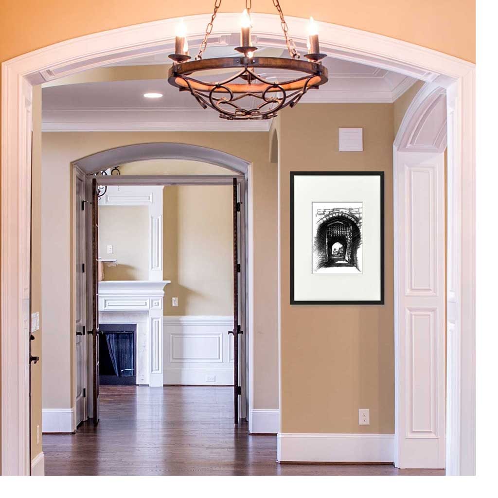 Original Carlisle castle gate sketch | SeanBriggs