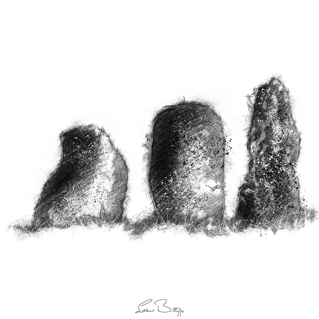 Original Menhirs sketch | SeanBriggs