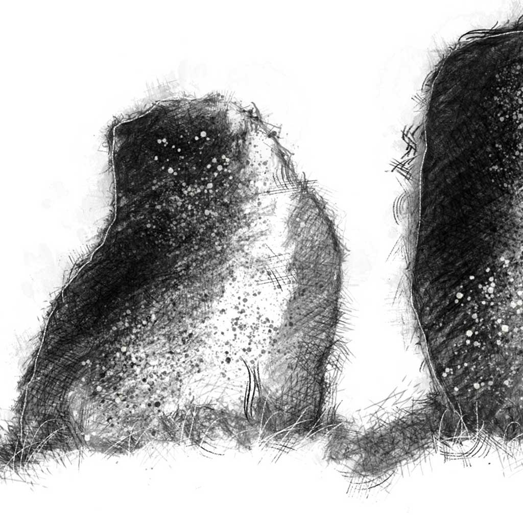 Original Menhirs sketch | SeanBriggs