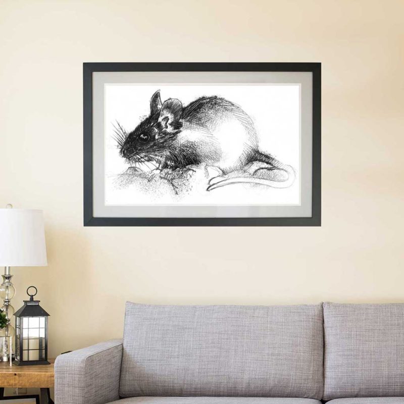 Original wood mouse sketch | SeanBriggs