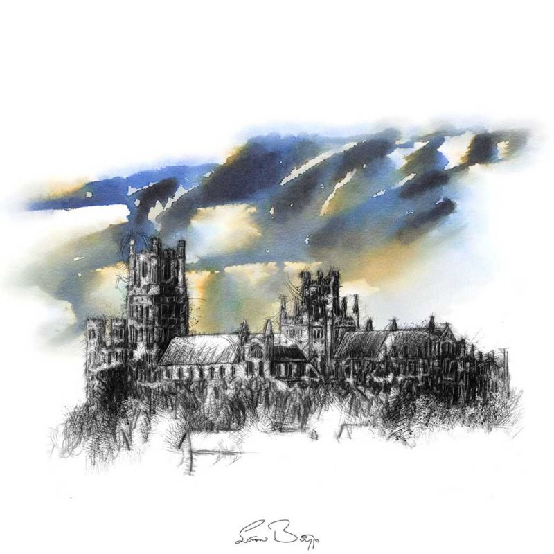 Original Durham cathedral sketch | SeanBriggs