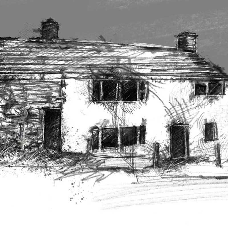 Original Farm ruin sketch | SeanBriggs