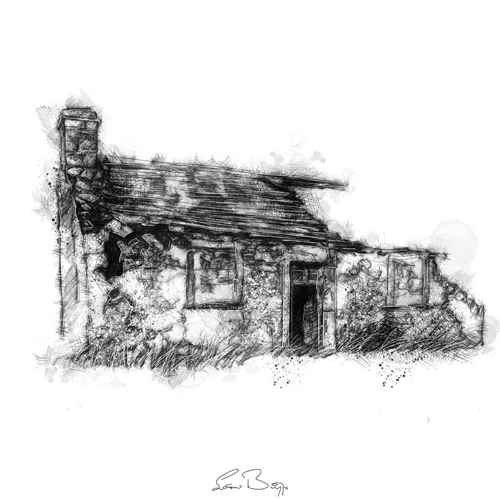 Original Farm ruin sketch | SeanBriggs