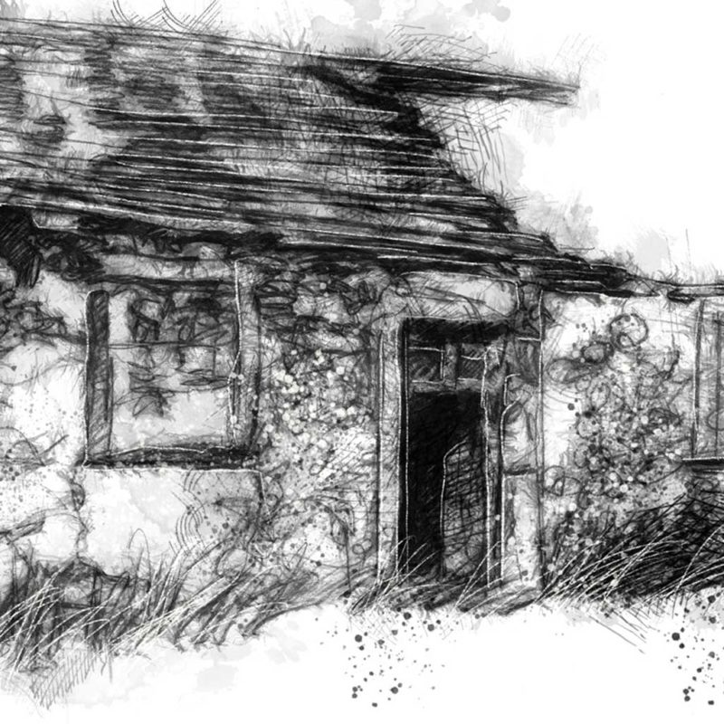 Original Farm ruin sketch | SeanBriggs