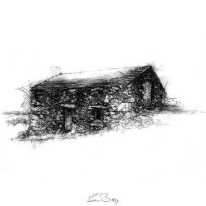 Original Cumbrian barn sketch | SeanBriggs
