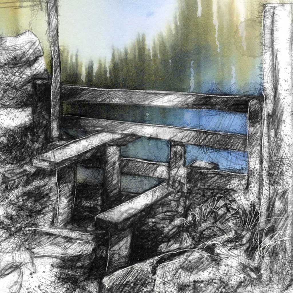 Original Wooden Stile sketch | SeanBriggs