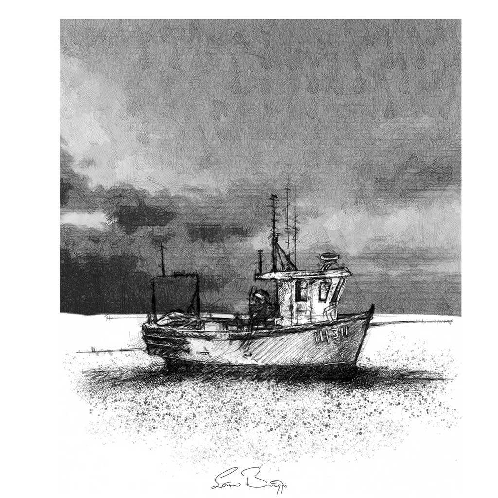 Fishing Boat Sketches