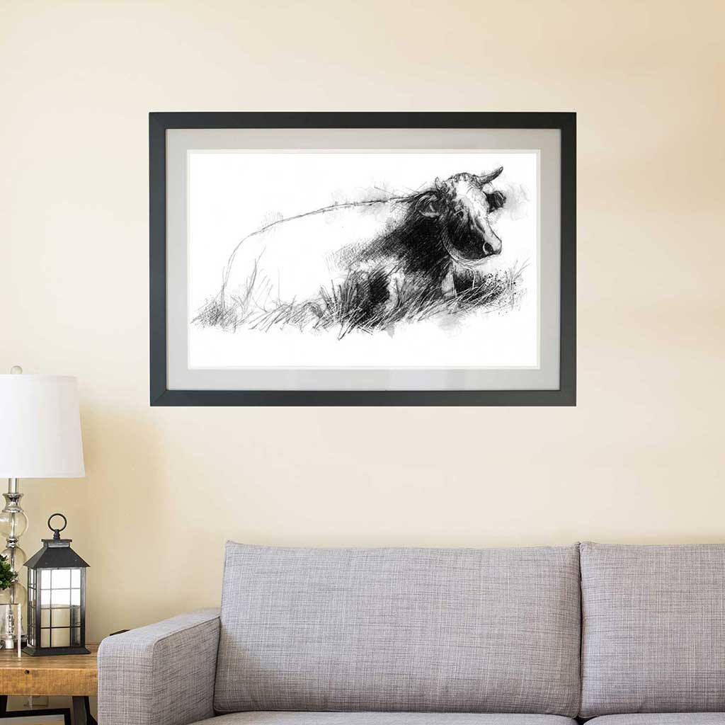 Cow resting | SeanBriggs