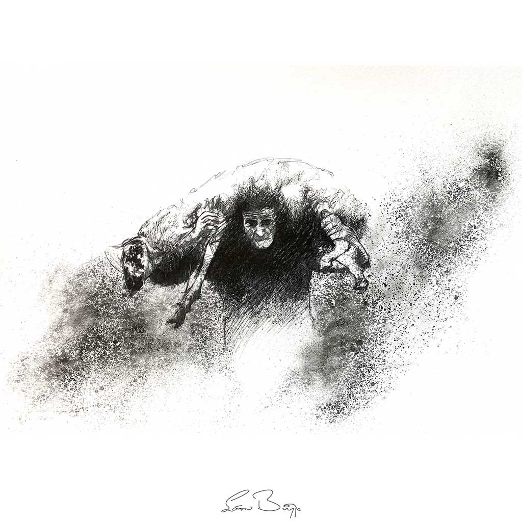 Sheep rescue sketch | SeanBriggs