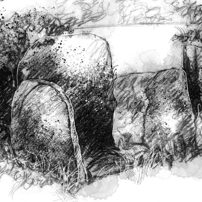 Stone stile sketch | SeanBriggs