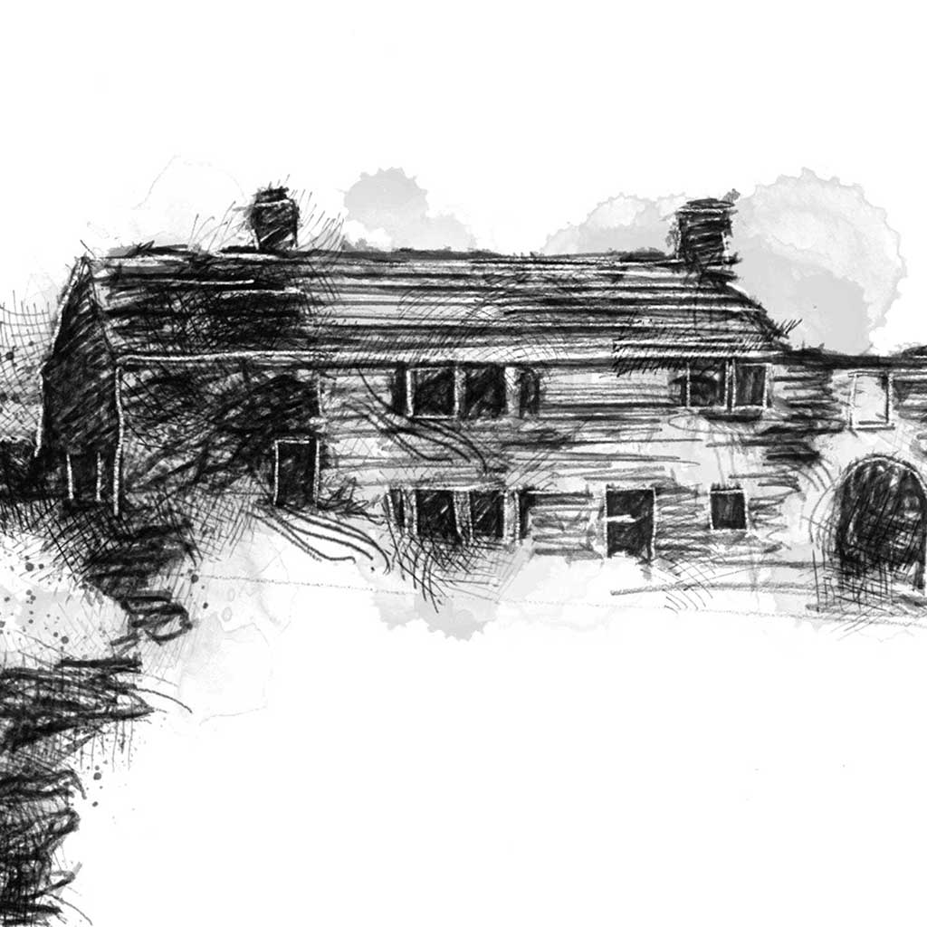 Ruined farmhouse sketch | SeanBriggs