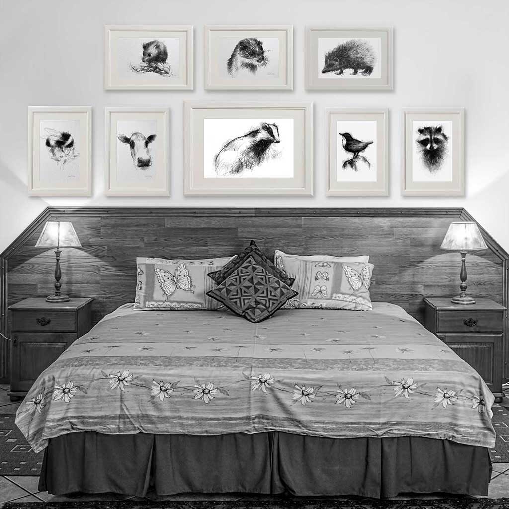 European badger sketch | SeanBriggs