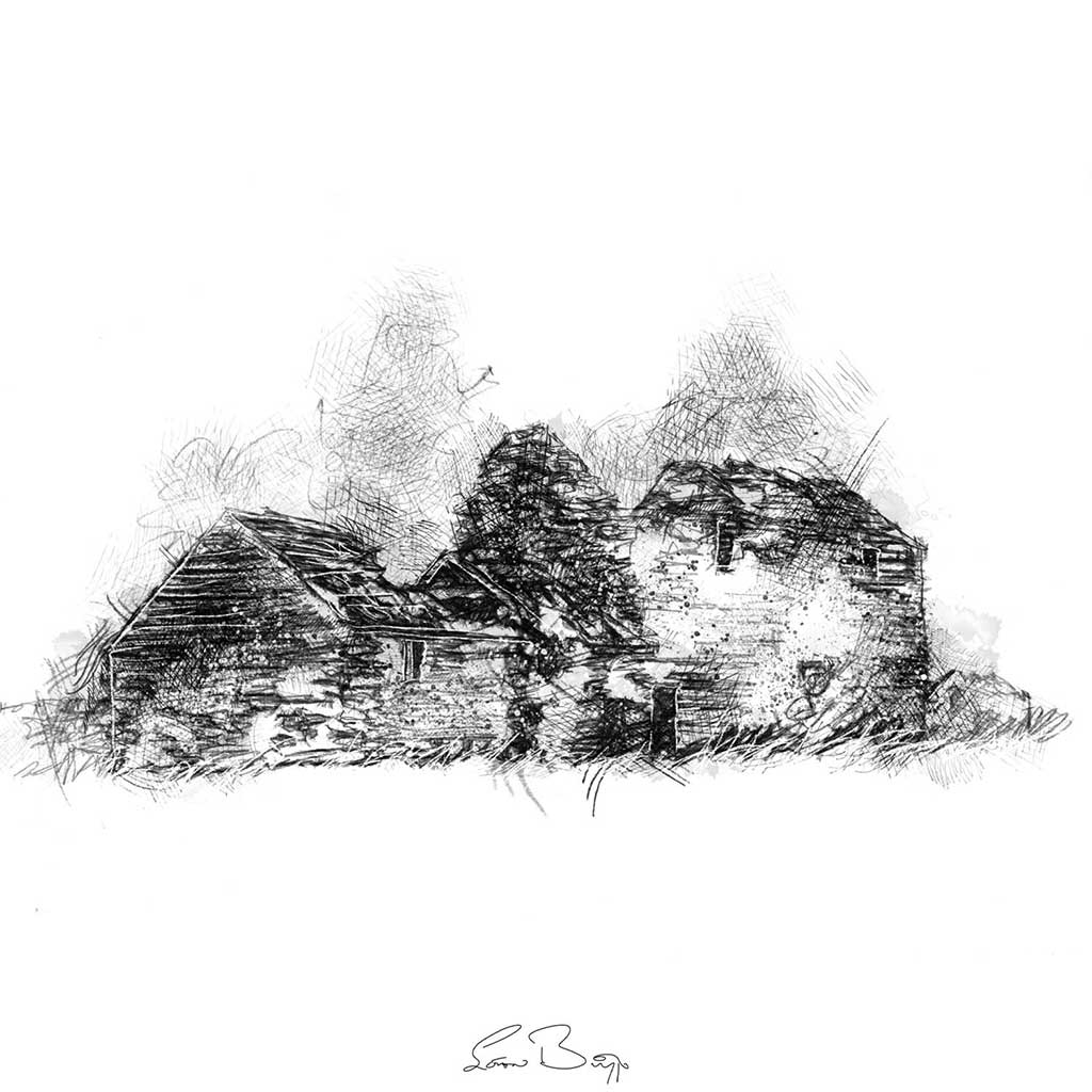 Farm ruin sketch | SeanBriggs