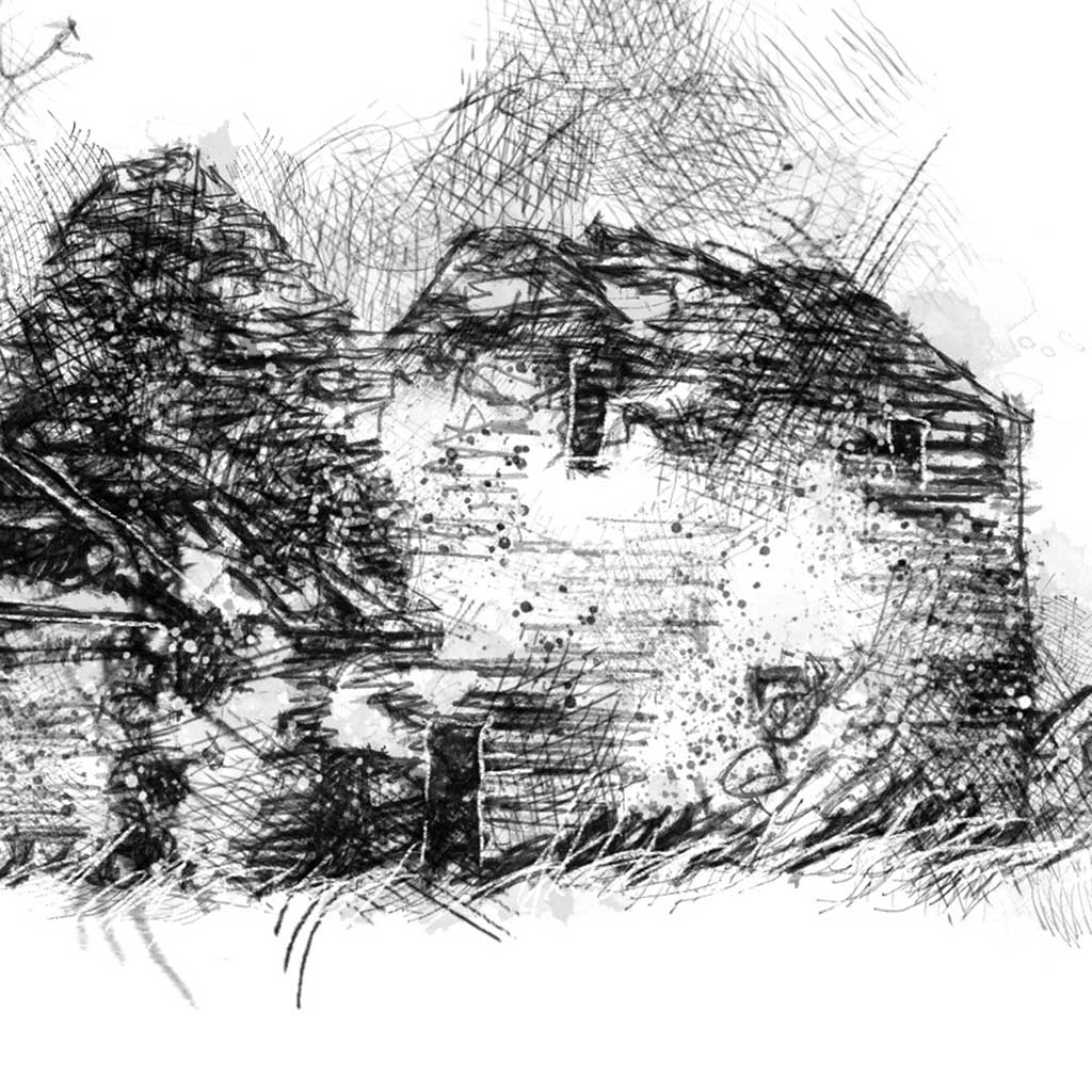 Farm ruin sketch | SeanBriggs