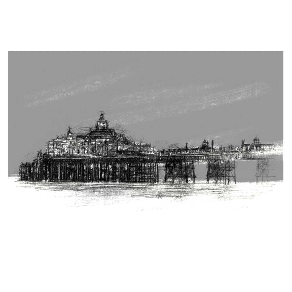 Brighton pier sketch | SeanBriggs
