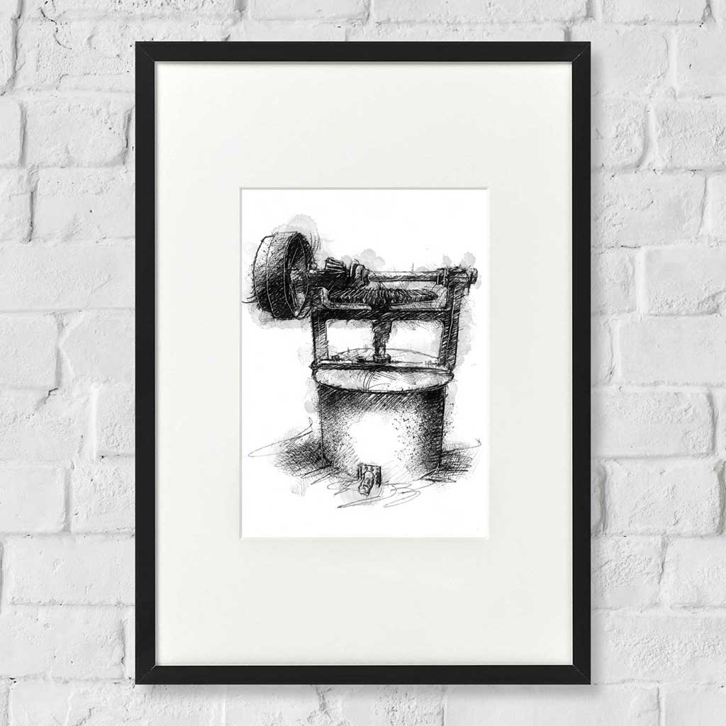 Old engineering sketch | SeanBriggs