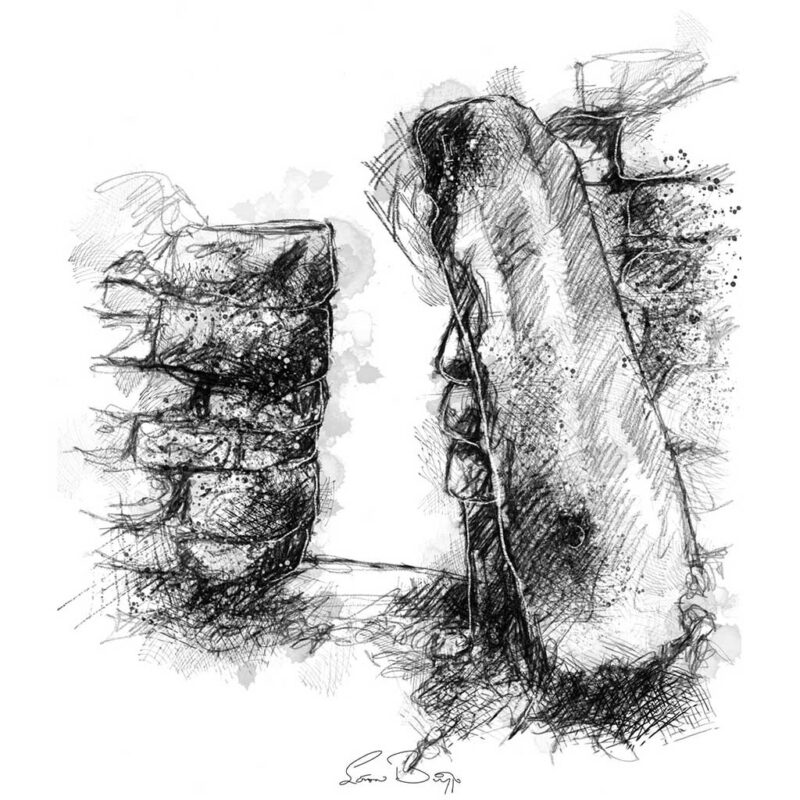 Stone stile sketch | SeanBriggs