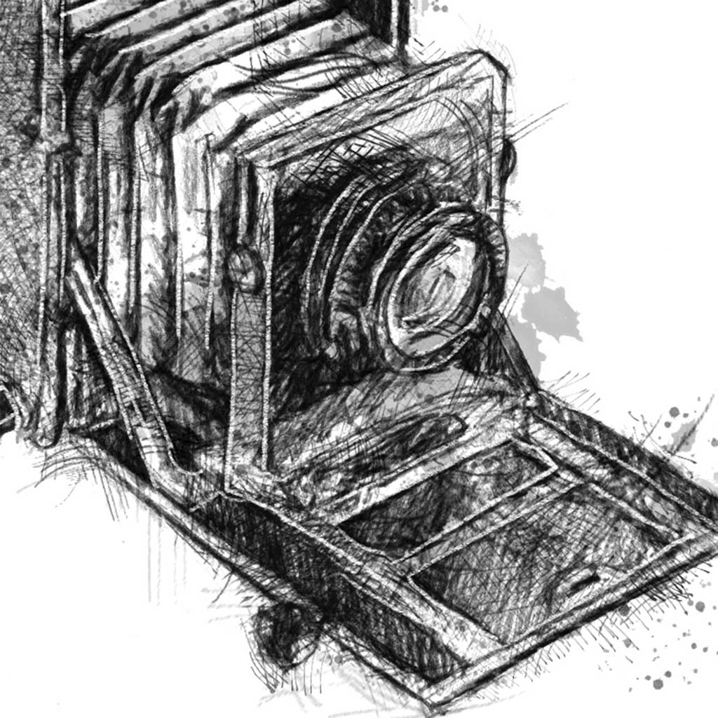 Reflex camera sketch | SeanBriggs
