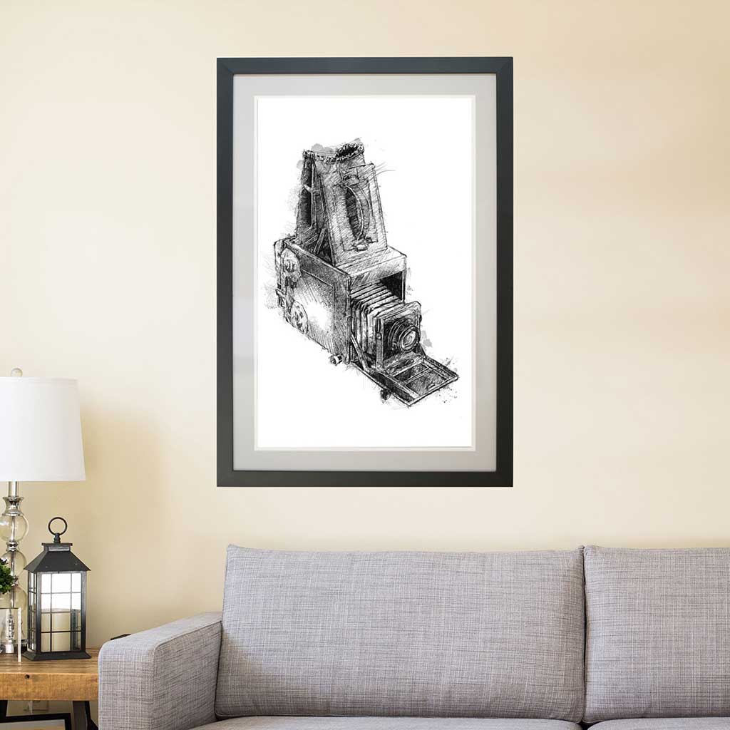 Reflex camera sketch | SeanBriggs