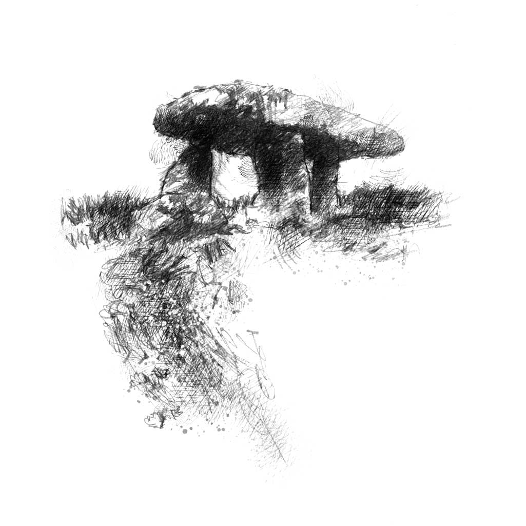 Cornish quoit sketch | SeanBriggs
