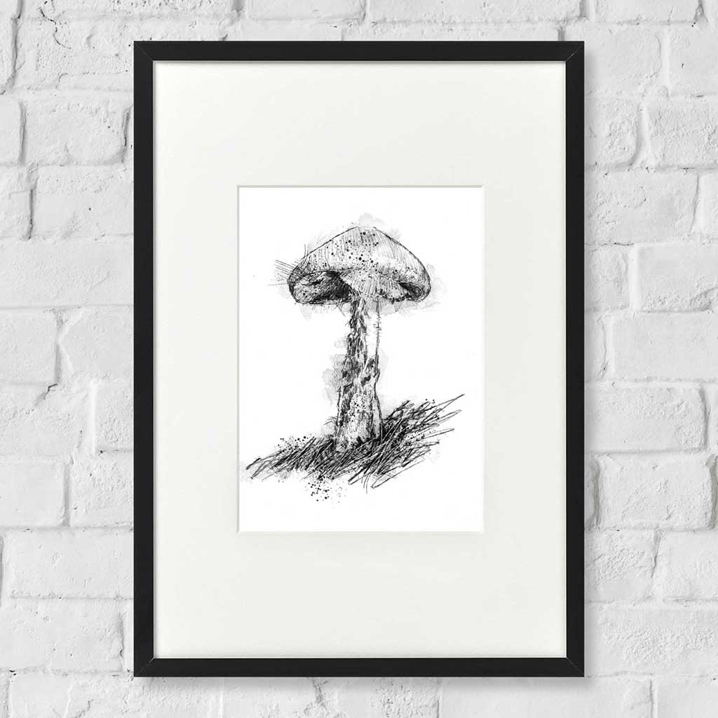 Destroying angel sketch | SeanBriggs