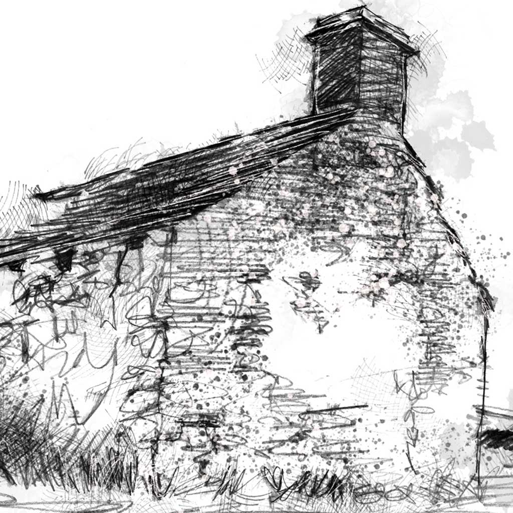 Farm ruin sketch | SeanBriggs